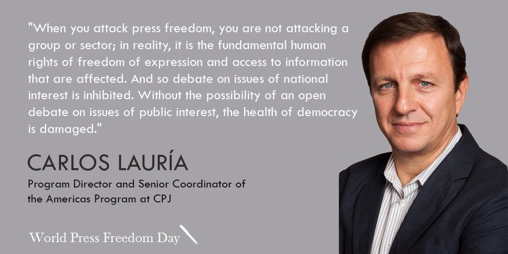 Why is press freedom important? Latin American journalists, experts ...